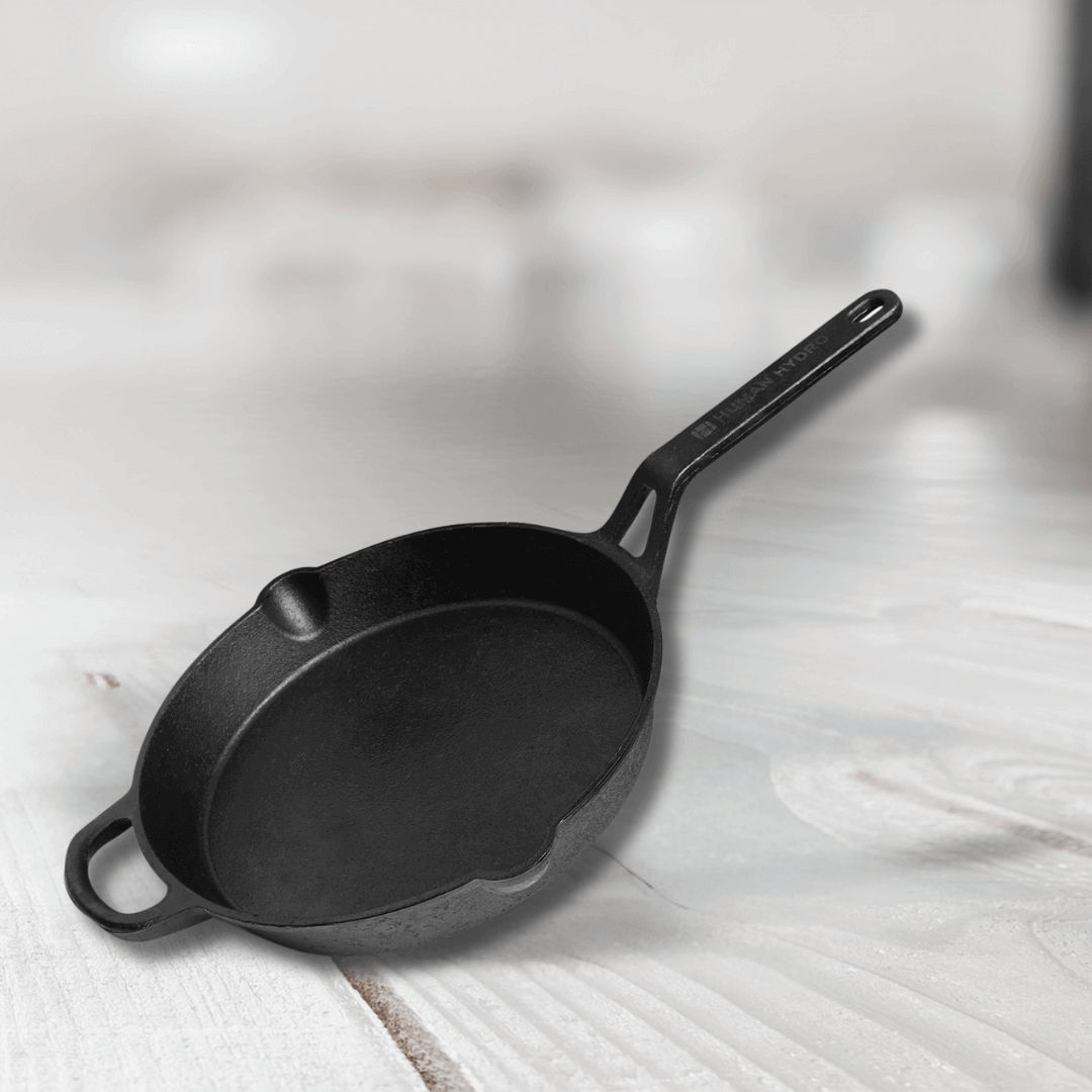 Cast Iron Fry Pan 24CM - Nonstick & Versatile Kitchen Tool